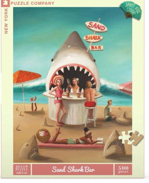 PUZZLE: 500PC Sand Shark Bar PUZZLE: – Journeybright